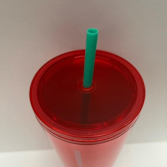 Starbucks | Kitchen | Starbucks Watermelon Plastic Cold Cup 24 Fl Oz ...